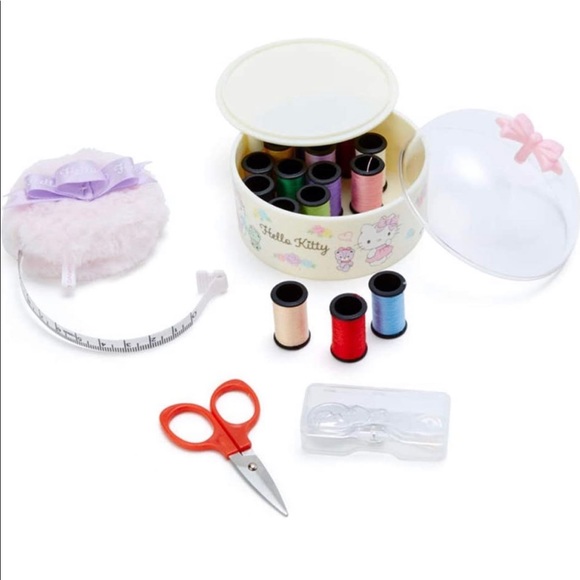 Sanrio | Accessories | Hello Kitty Portable Sewing Tool Measure Tape ...